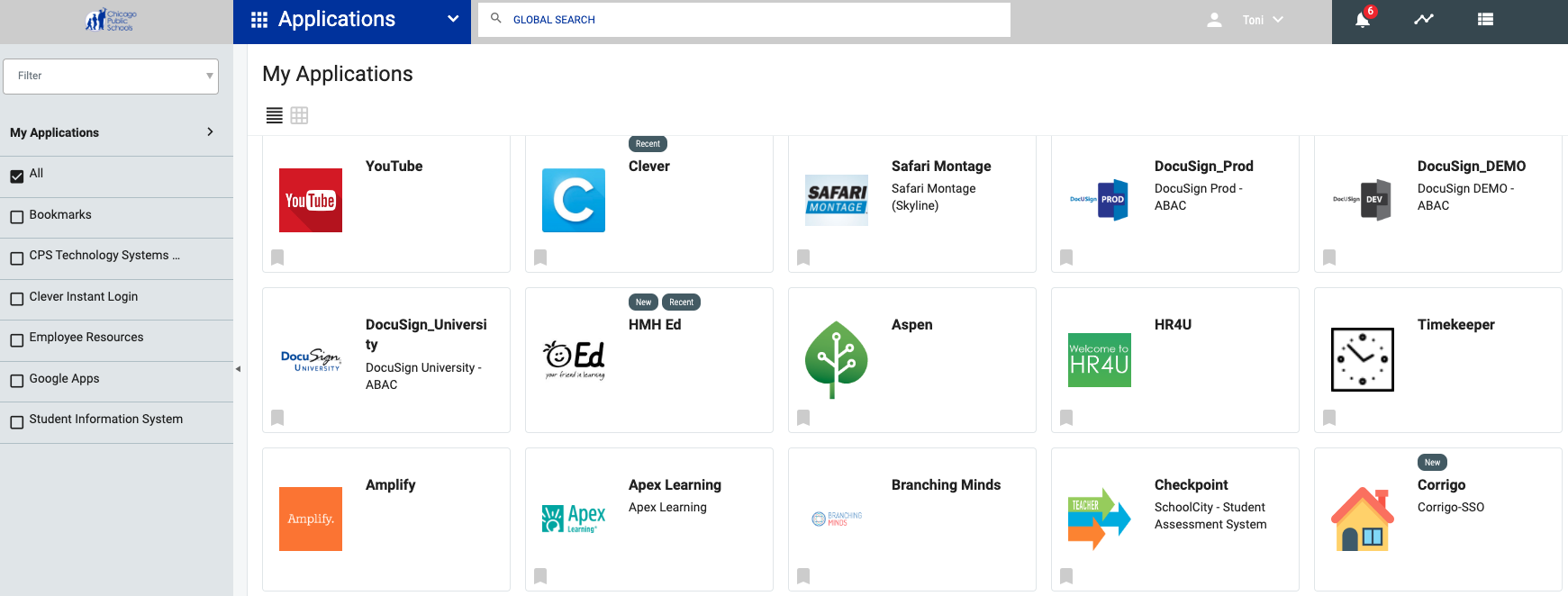 CPS Rapid ID Log-in Instructions