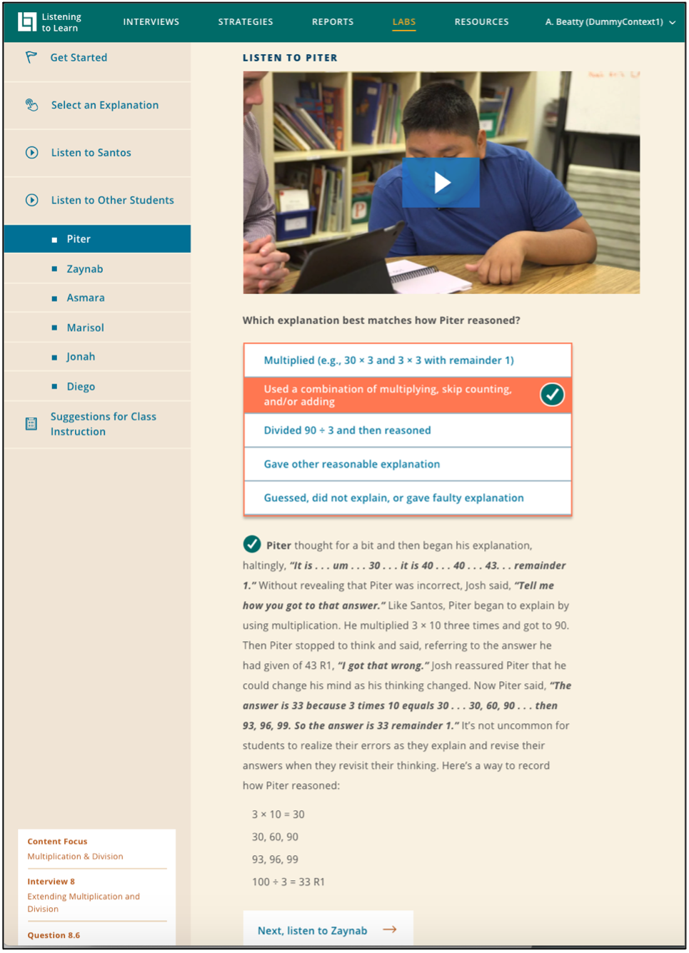 About Labs on Heinemann Listening to Learn